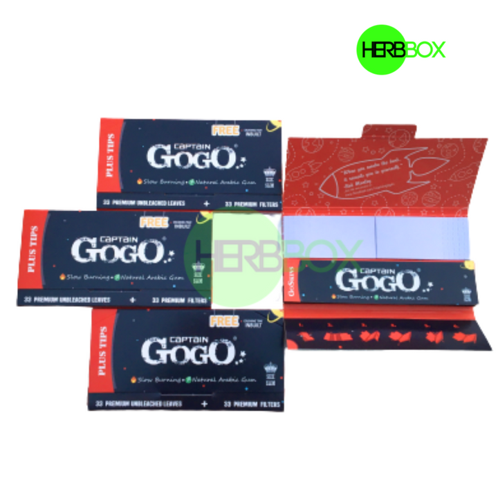 Shop For Captain GoGo Rolling Papers in India at HERBBOX – HERBBOX India
