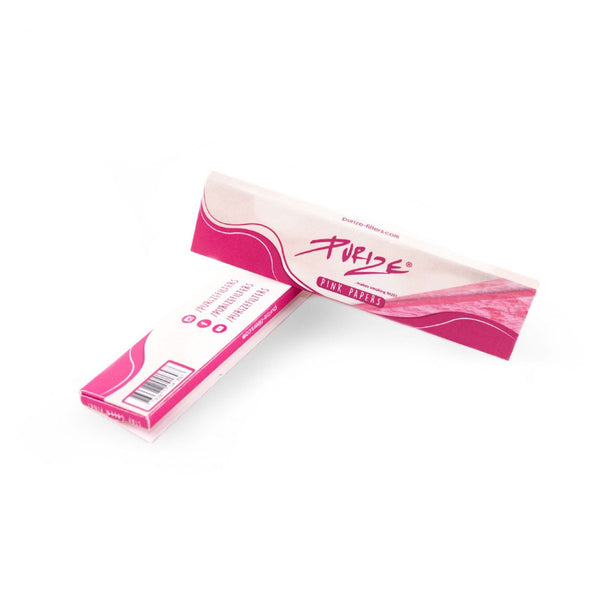 PURIZE Pink Papers King Size Slim – HERBBOX India