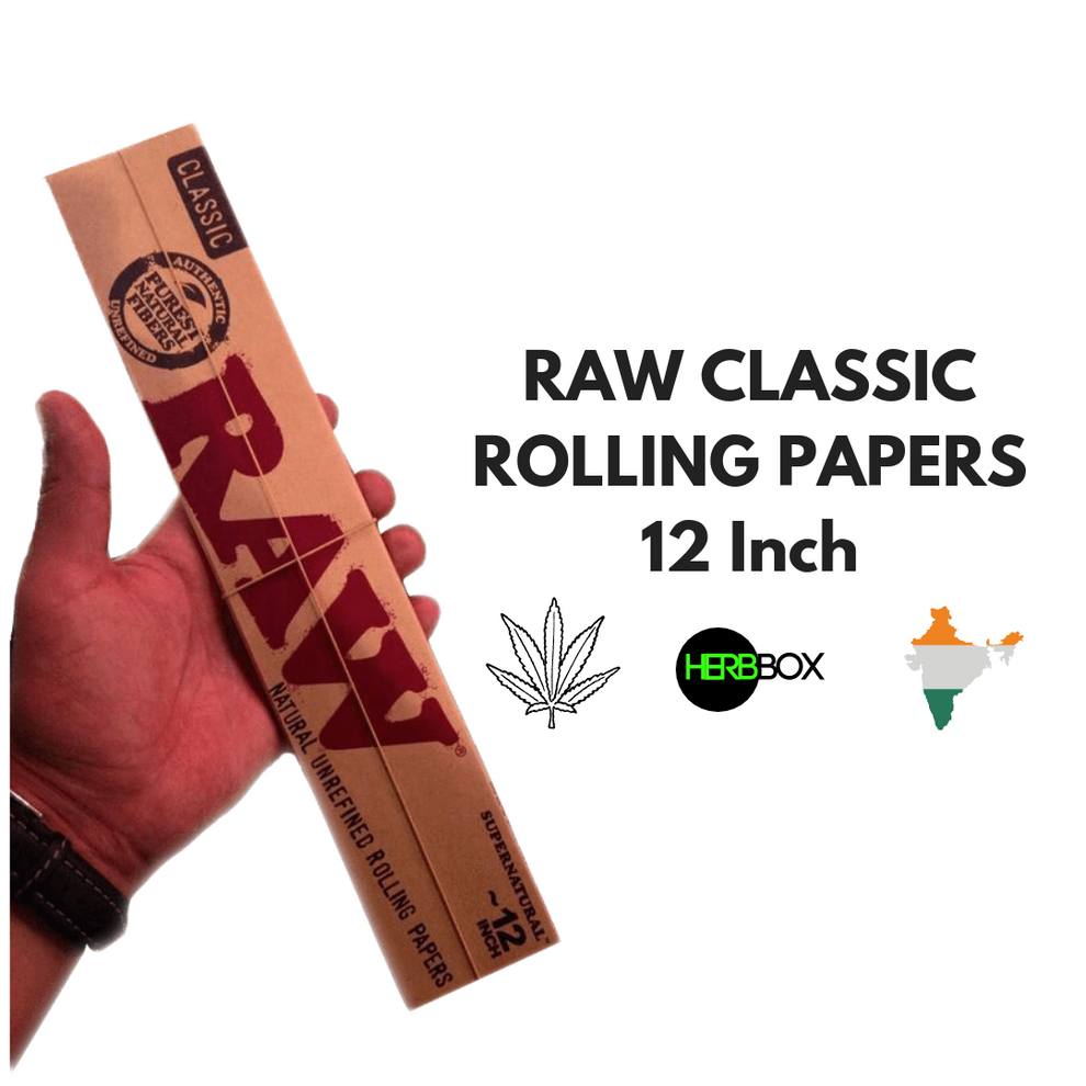 RAW 12 Inch Rolling Papers Online in India | HERBBOX – HERBBOX India